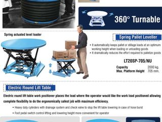 ขาย Round Lift Table