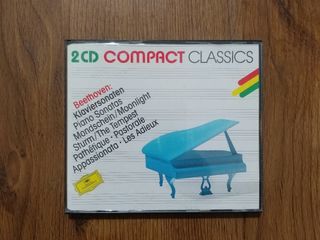ขาย ซีดีเพลง ชุด 2 CD COMPACT CLASSICS / BEETHOVEN