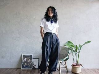 ขาย Vintage Japanese kite pants kite suit kite pants work pants