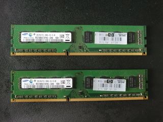 ขาย Samsung 2GB DDR3 PC3-10600U 1333MHz 2 ตัว